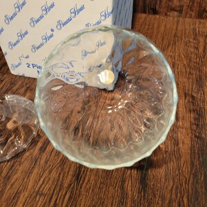 Princess House Optic Waves Crystal Round Jar With Lid 7 1/2" - Etsy