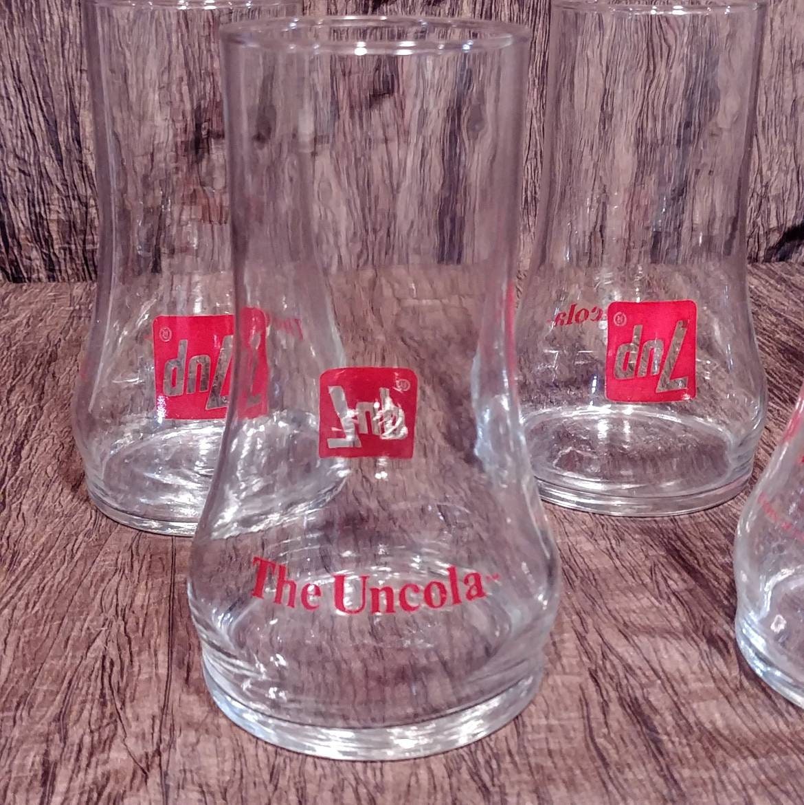 Set of Four 7 up the Uncola Glasses - Etsy