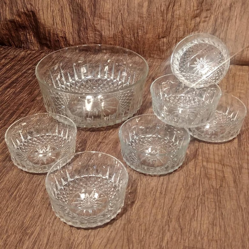 Crystal Dinnerware - Etsy