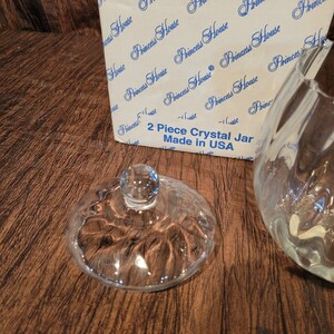 Princess House Optic Waves Crystal Round Jar With Lid 7 1/2" - Etsy