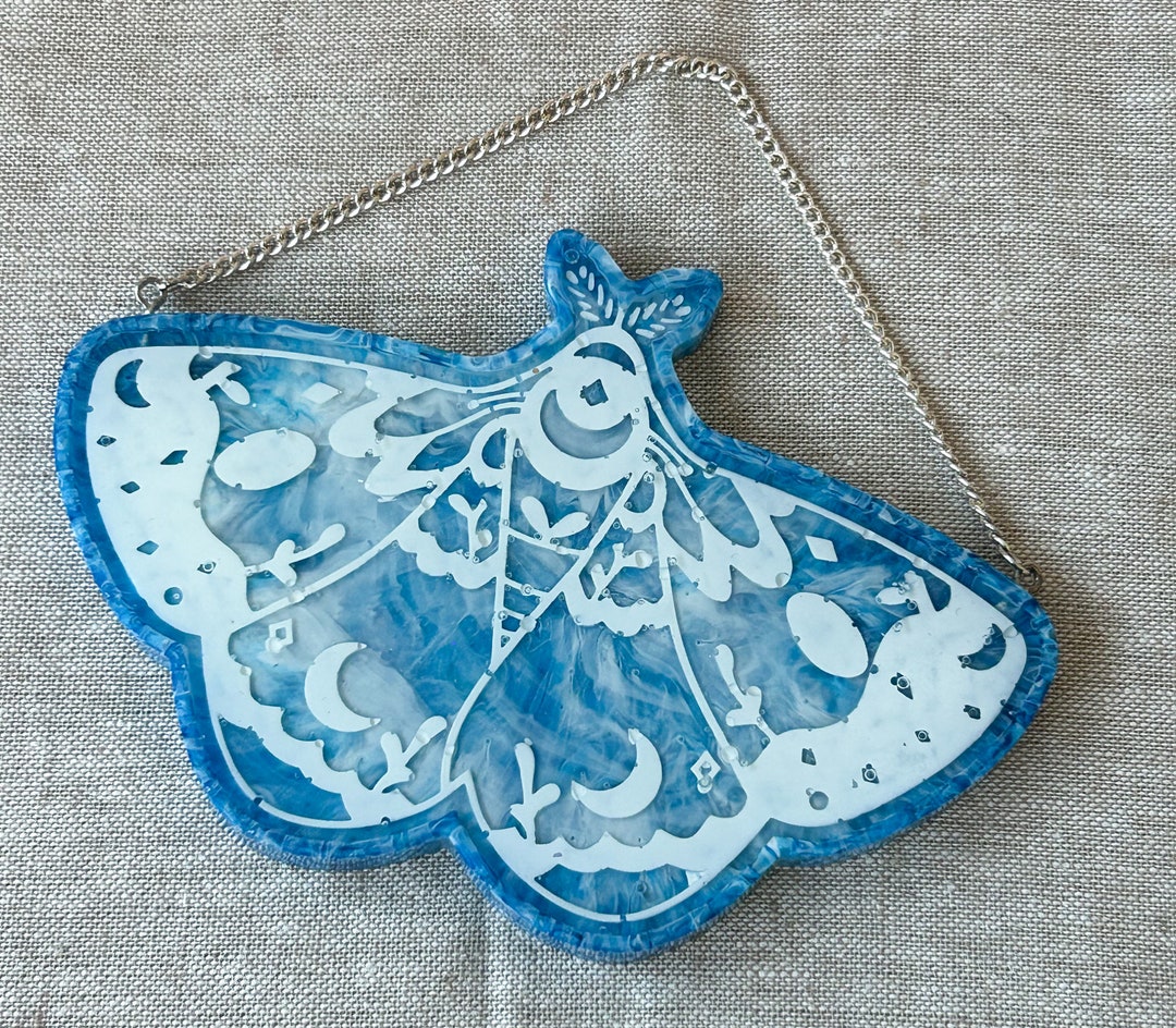Lunar Moth Wall Hanging Moth Wall Hanging Lunar Moth Decor - Etsy