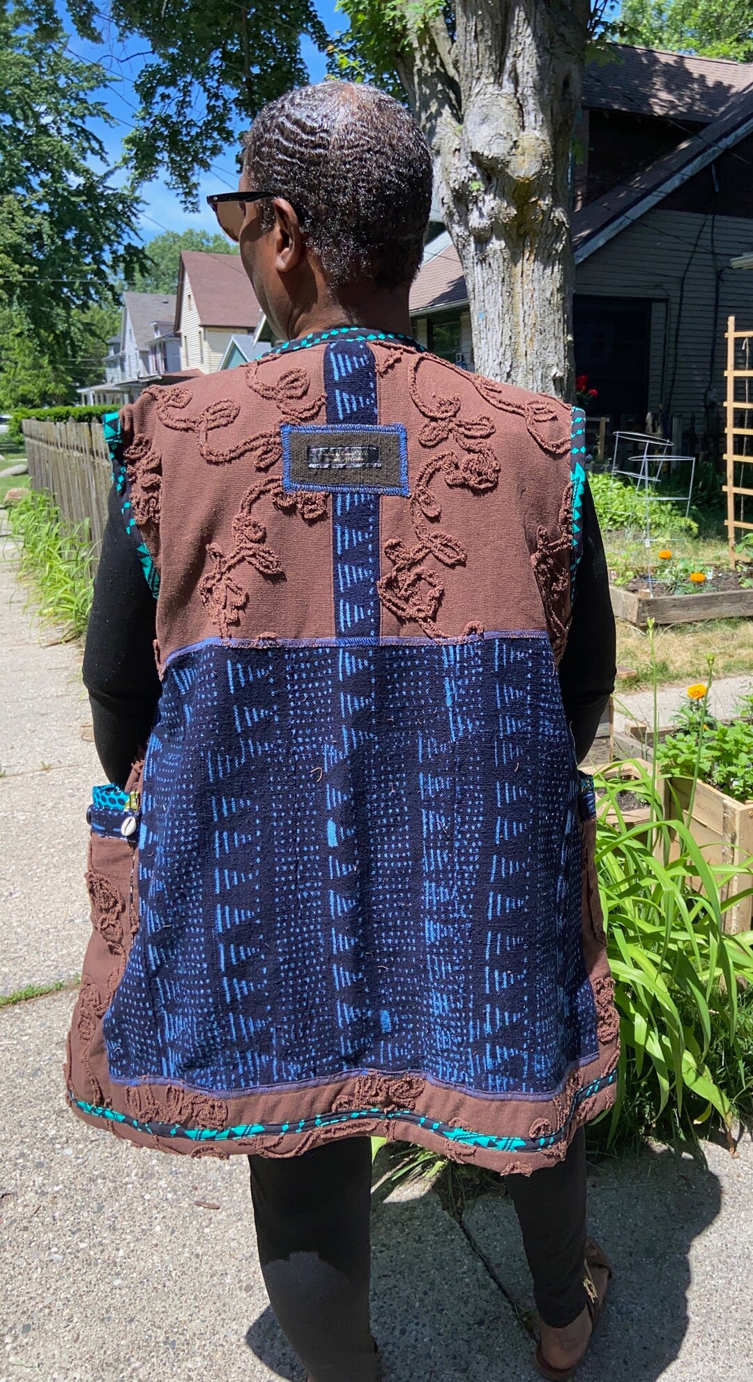 Vest, Mudcloth - Etsy