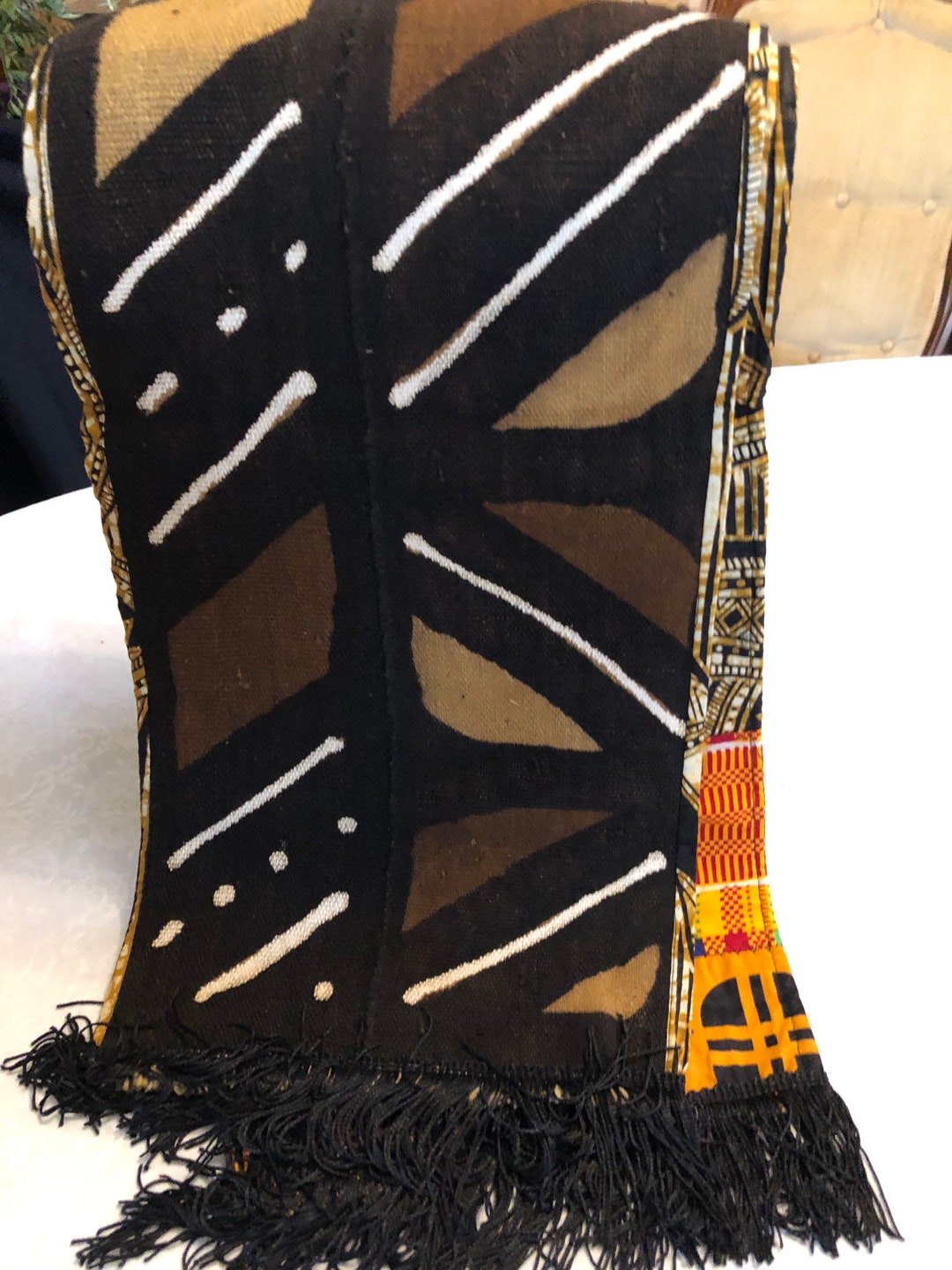 Scarf, Wrap, Shawl, Table Runner/scarf. Handmade Mudcloth From Mail ...