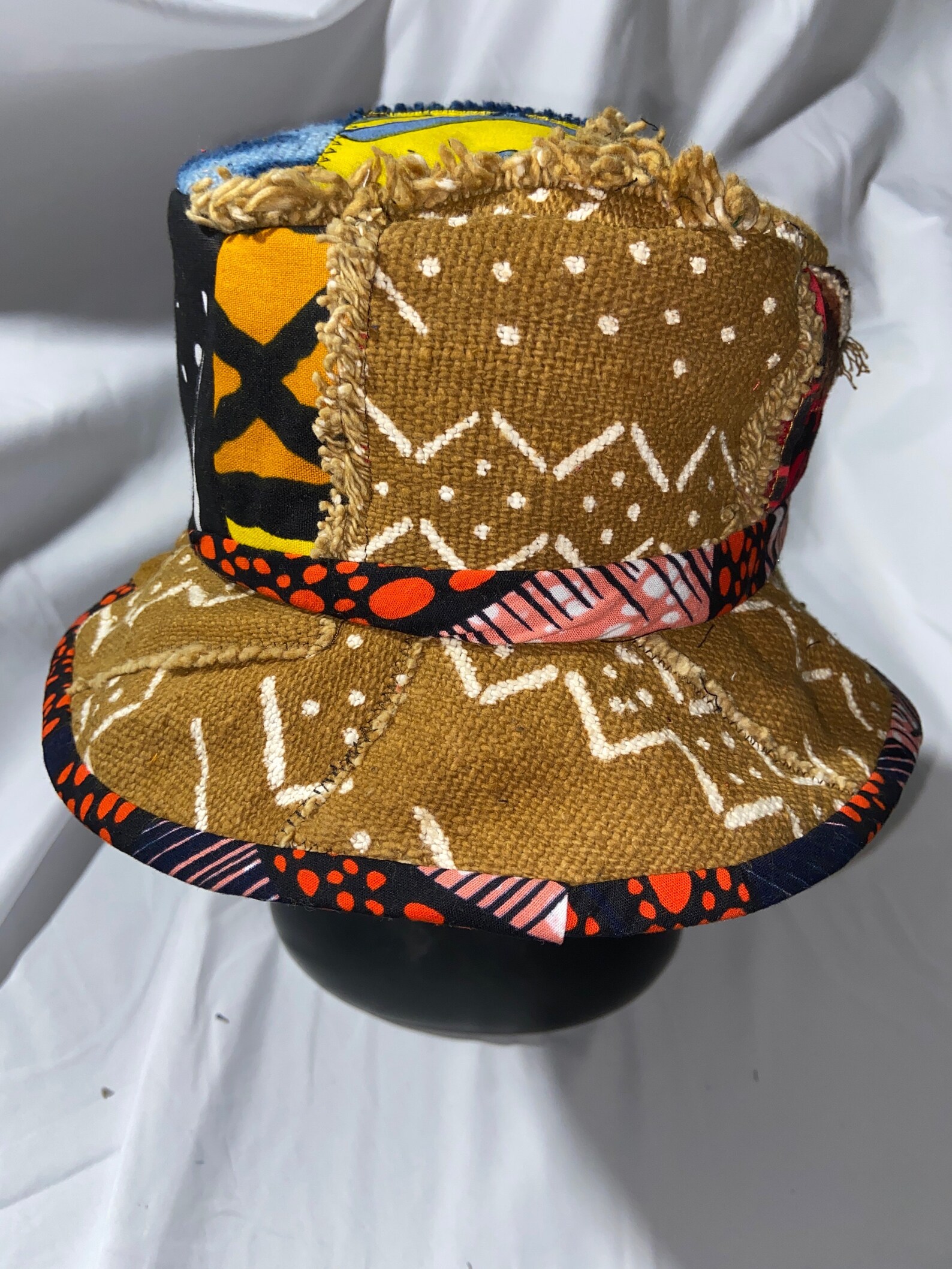 Mudcloth Bucket Style Hat - Etsy