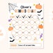 Editable Halloween Reward Chart for Kid Toddler Printable Daily Routine ...