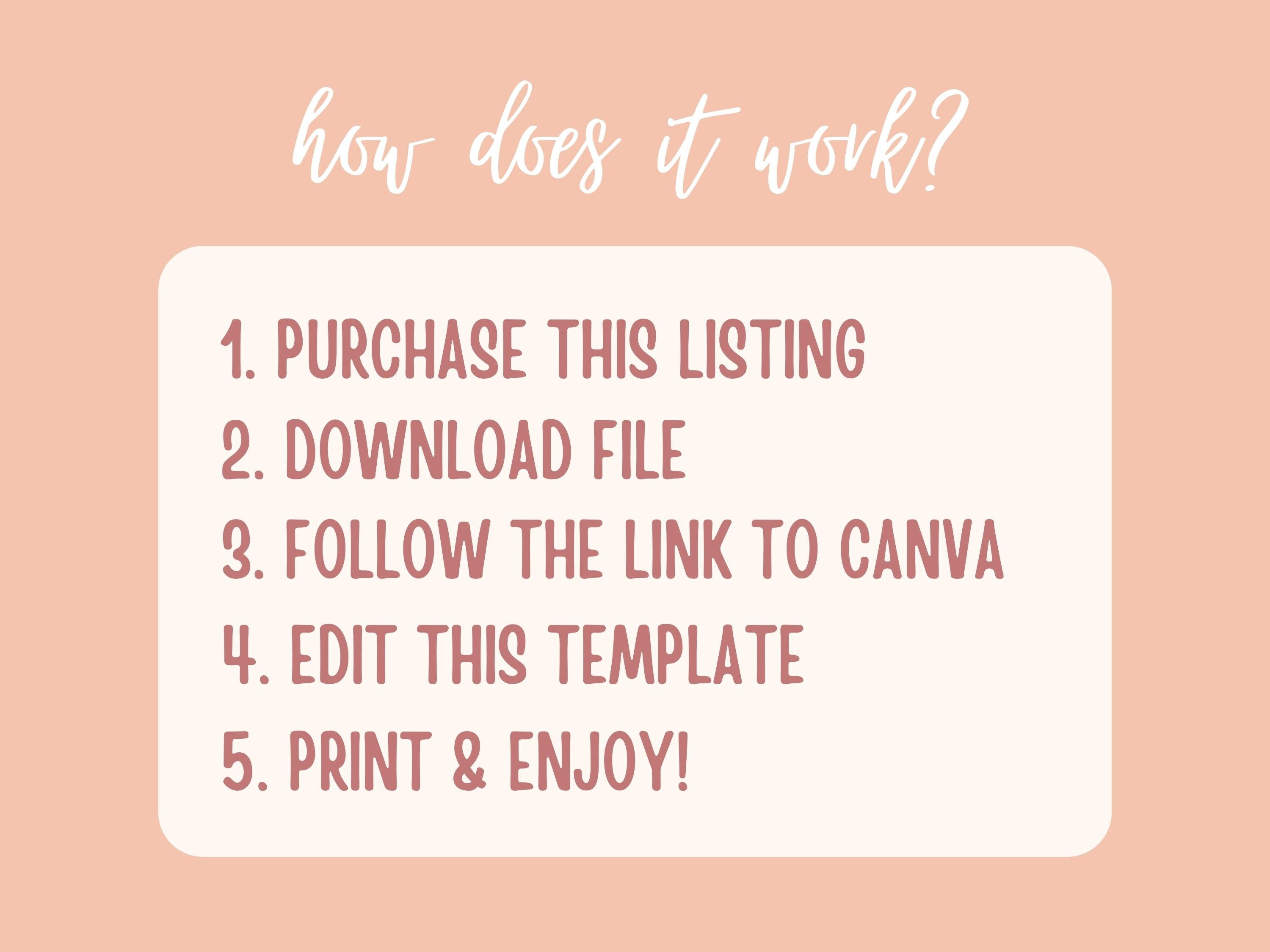 Editable Flower Reward Chart for Kid Toddler Printable Girl Daily ...