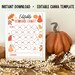 Editable Fall Reward Chart for Kid Toddler Autumn Printable Daily ...