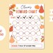 Editable Fall Reward Chart for Kid Toddler Autumn Printable Daily ...