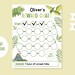 Editable Dinosaur Reward Chart for Kid Toddler Printable Daily Routine ...