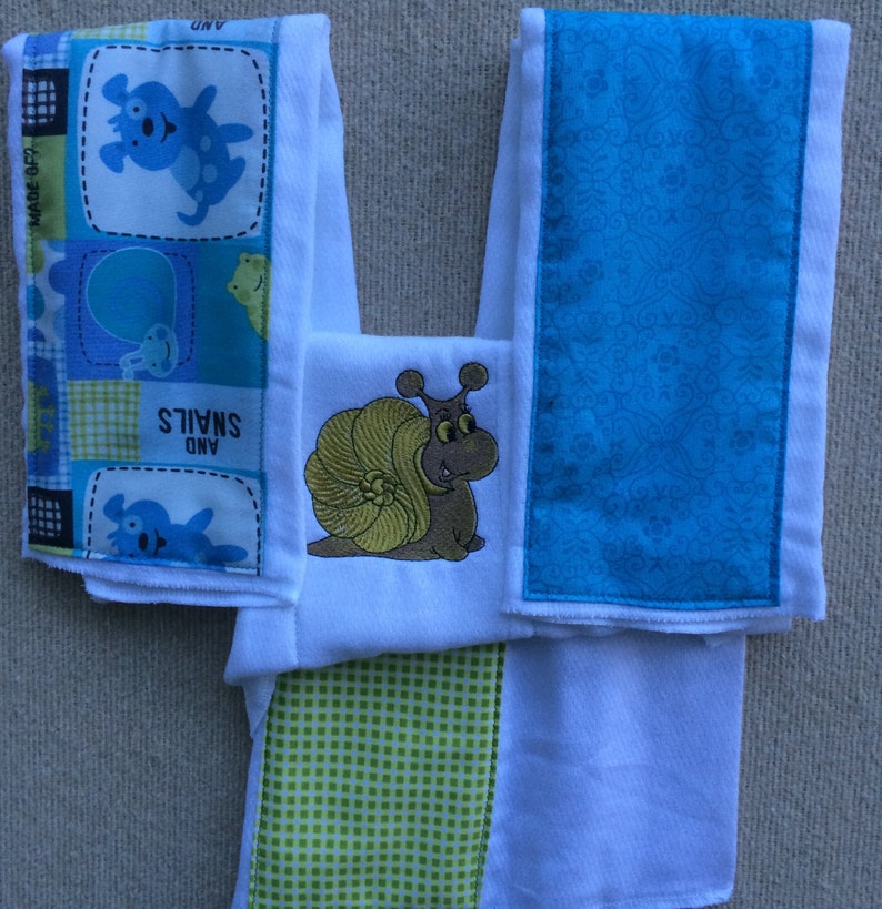 What Are Little Boys Made of Burp Cloths Blue Burp Cloth - Etsy