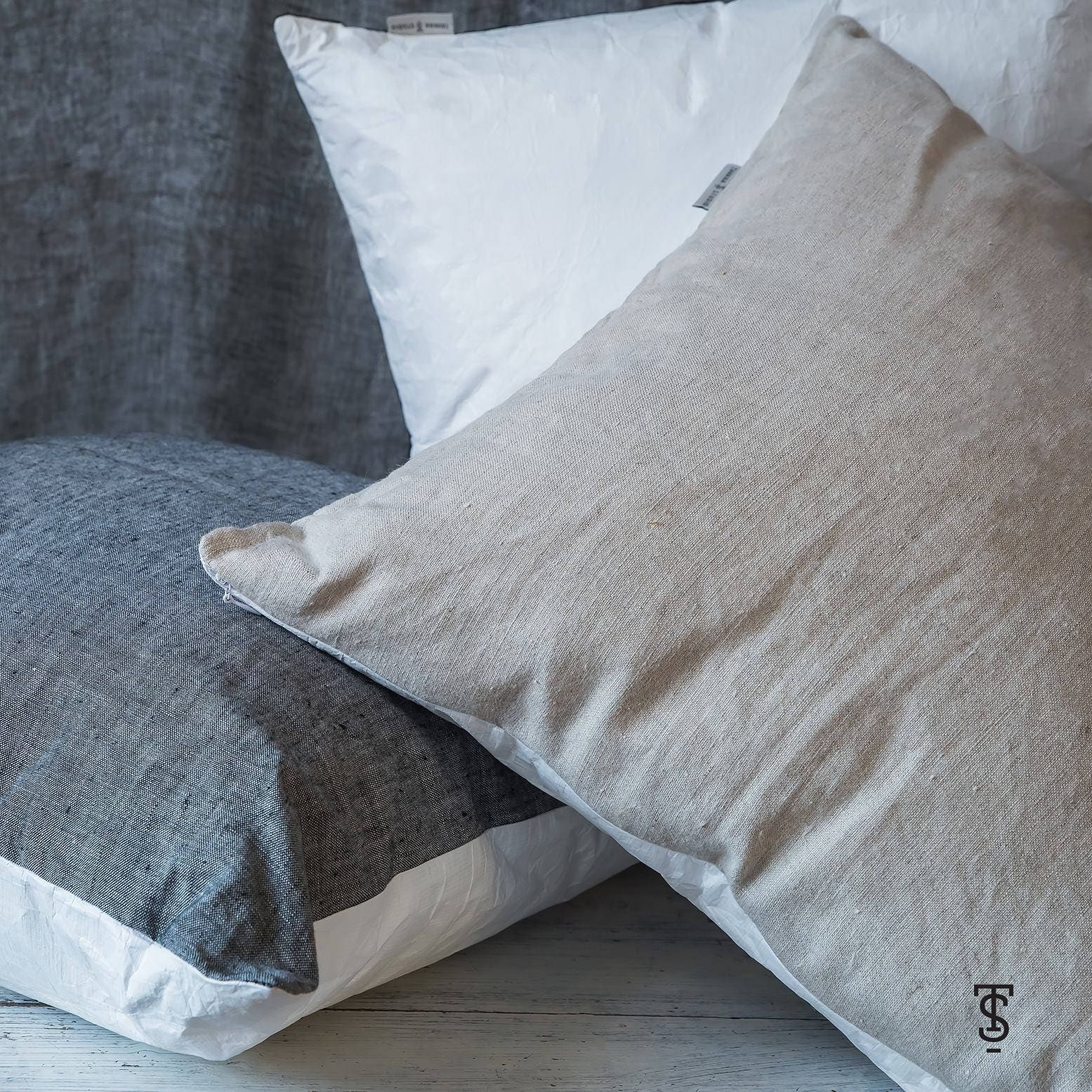 Decorative Pillowcase Scandinavian Design Linen Pillowcases - Etsy