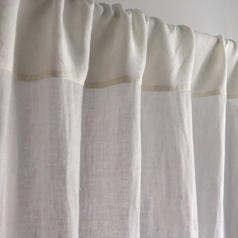 Sheer Linen Curtains - Etsy
