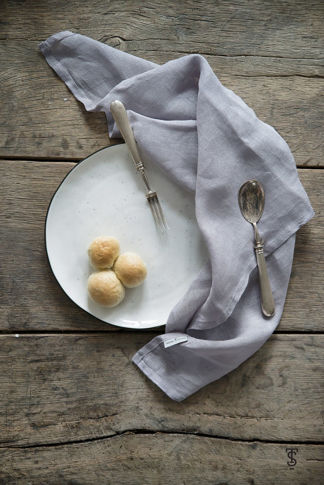 Grey Linen Napkins, Softened Rustic Dinner Napkins, Set of 2 - Etsy
