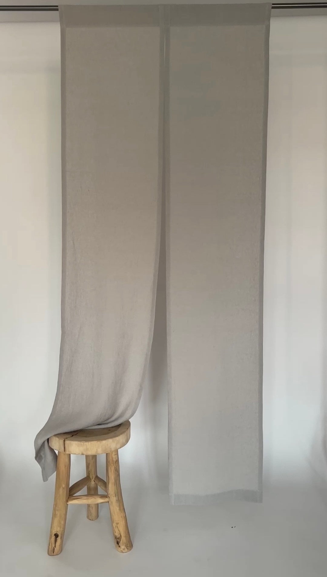 Linen Noren Grey, Noren Curtain, Heavy Linen Noren, Japanese Noren ...