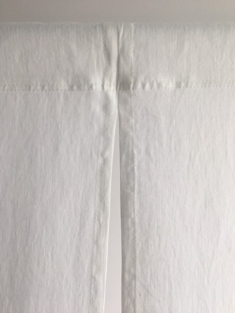 Linen Noren White Doorway Curtain Linen Closet Curtain | Etsy