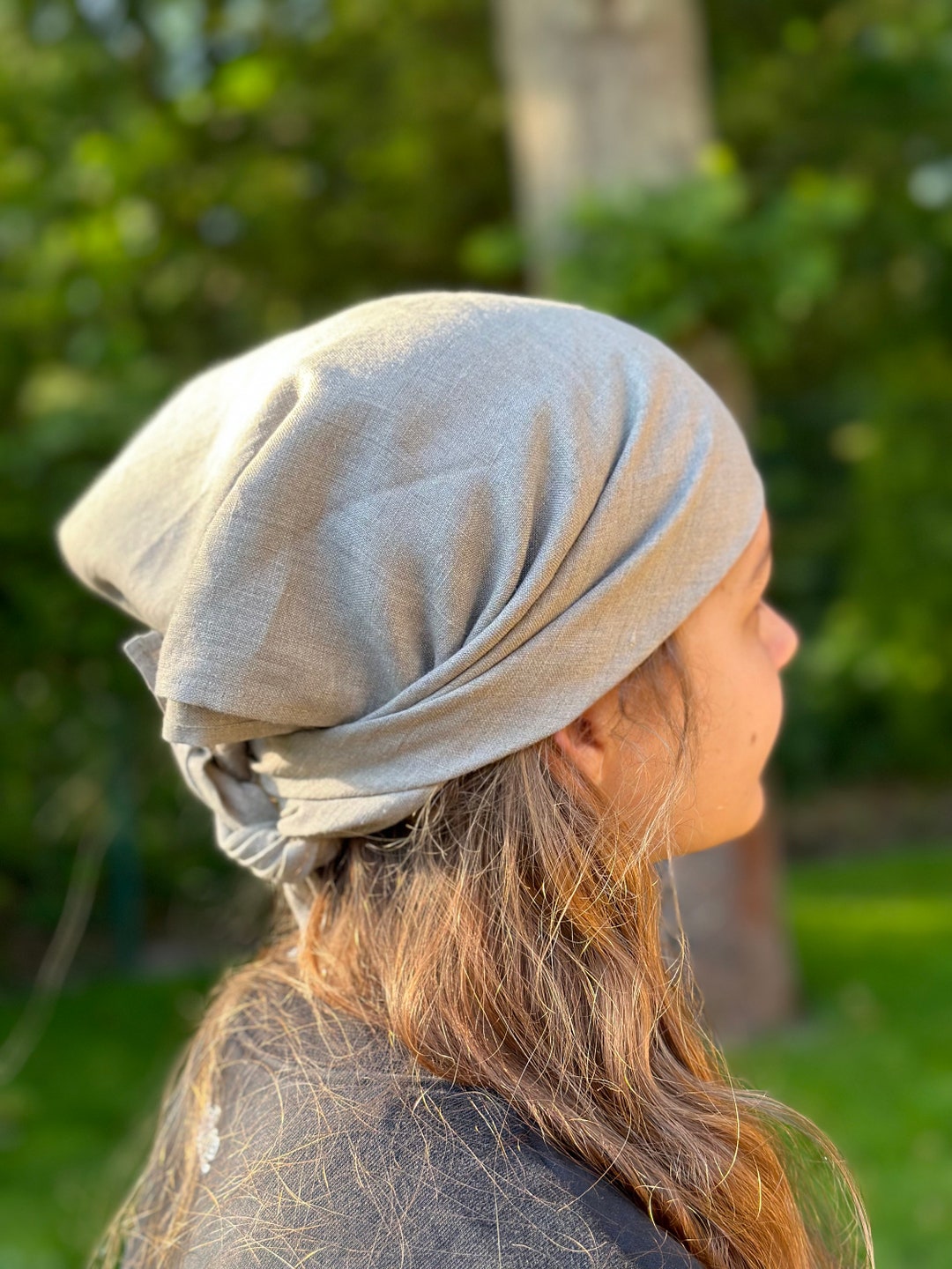 Linen Headbands, Summer Linen Bandana, Headscarf for Women, Bandana for ...