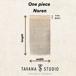 Doorway Curtain, Linen Noren, Door Curtain Panel, Room Divider Curtain ...