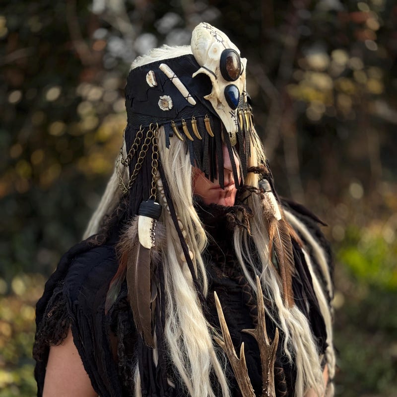 Shaman Headdress - Etsy