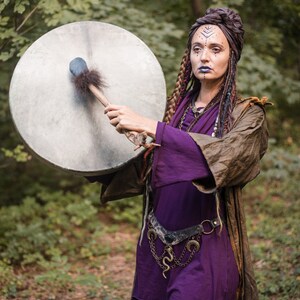 Snake Witch Womb Belt - Witches Belt - Crescent Moon Waist Belt - Wrap ...