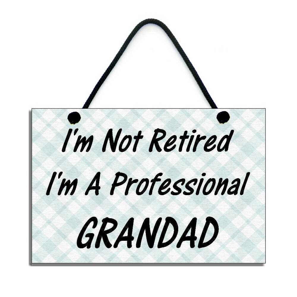 Retirement Gift-Grandad Sign-Gift For Grandad-Gift For | Etsy