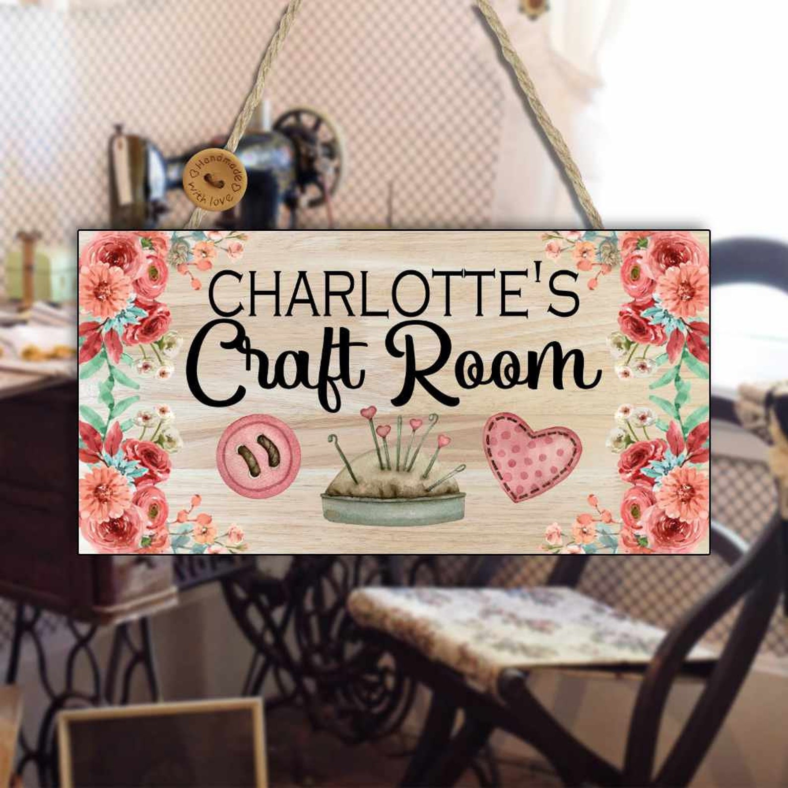 PERSONALISED Craft Room Sign-craft Room Gift-craft Sign-craft - Etsy UK