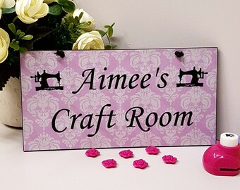 Craft Room Sign | Etsy