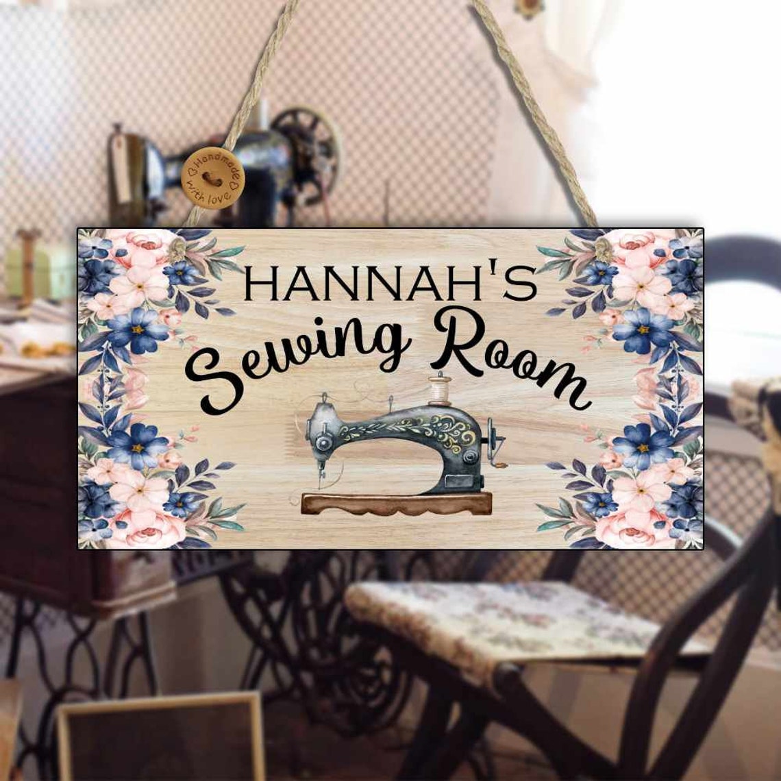 PERSONALISED Sewing Room Sign-Sewing Room Gift-Sewing | Etsy