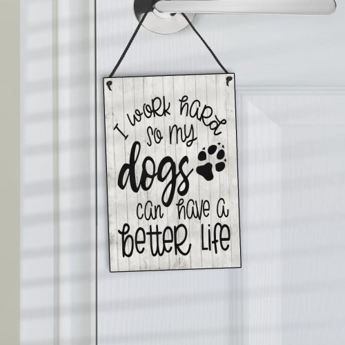 Funny Dog Mugdog Owner Gifti Work Hard so My Dogs Can Have a - Etsy