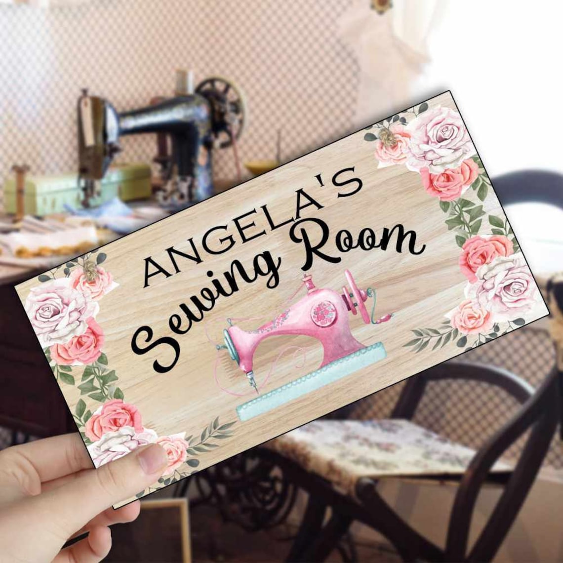 PERSONALISED Sewing Room Sign-sewing Room Gift-sewing - Etsy UK