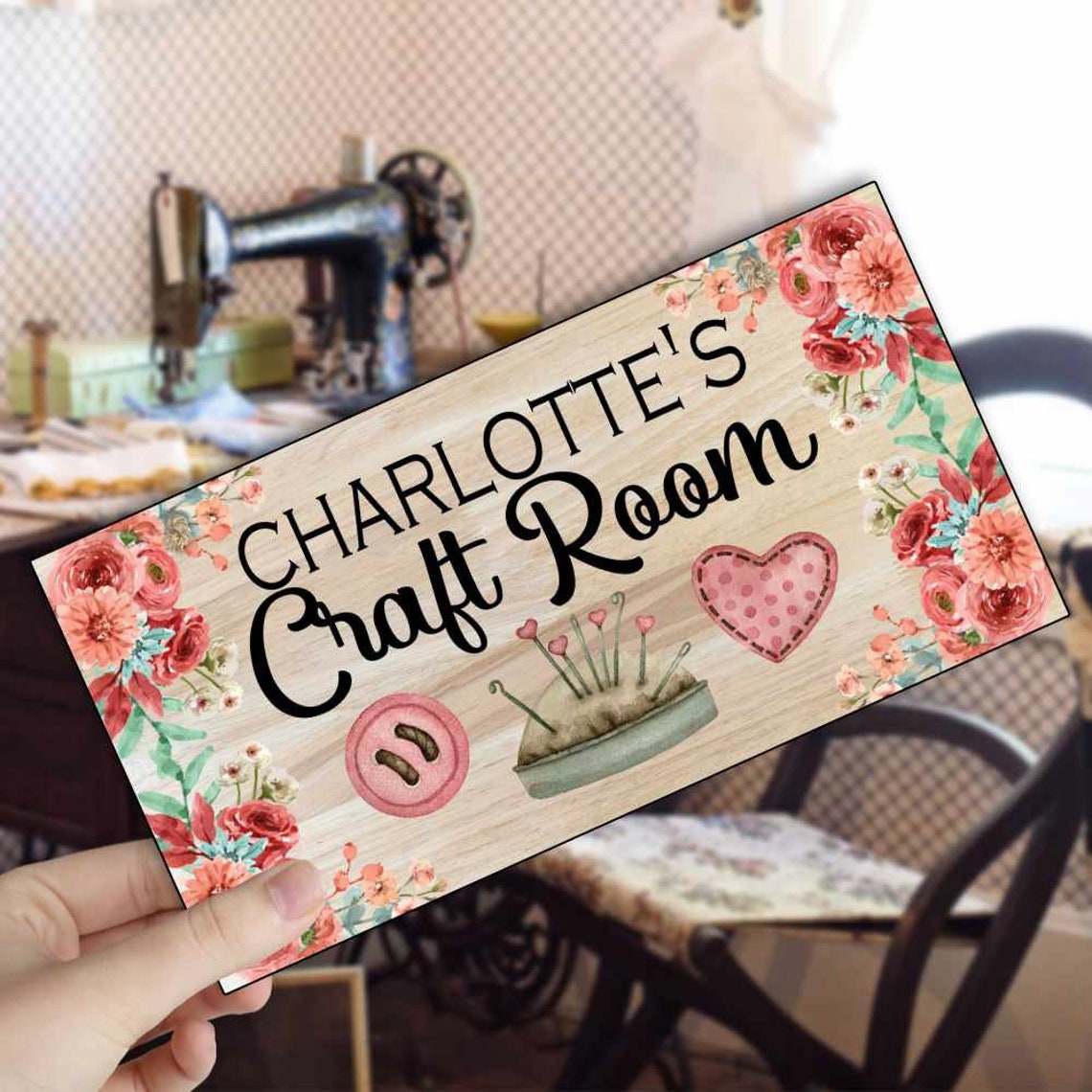 PERSONALISED Craft Room Sign-craft Room Gift-craft Sign-craft - Etsy UK