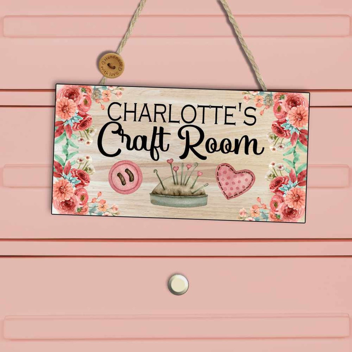 PERSONALISED Craft Room Sign-craft Room Gift-craft Sign-craft - Etsy UK