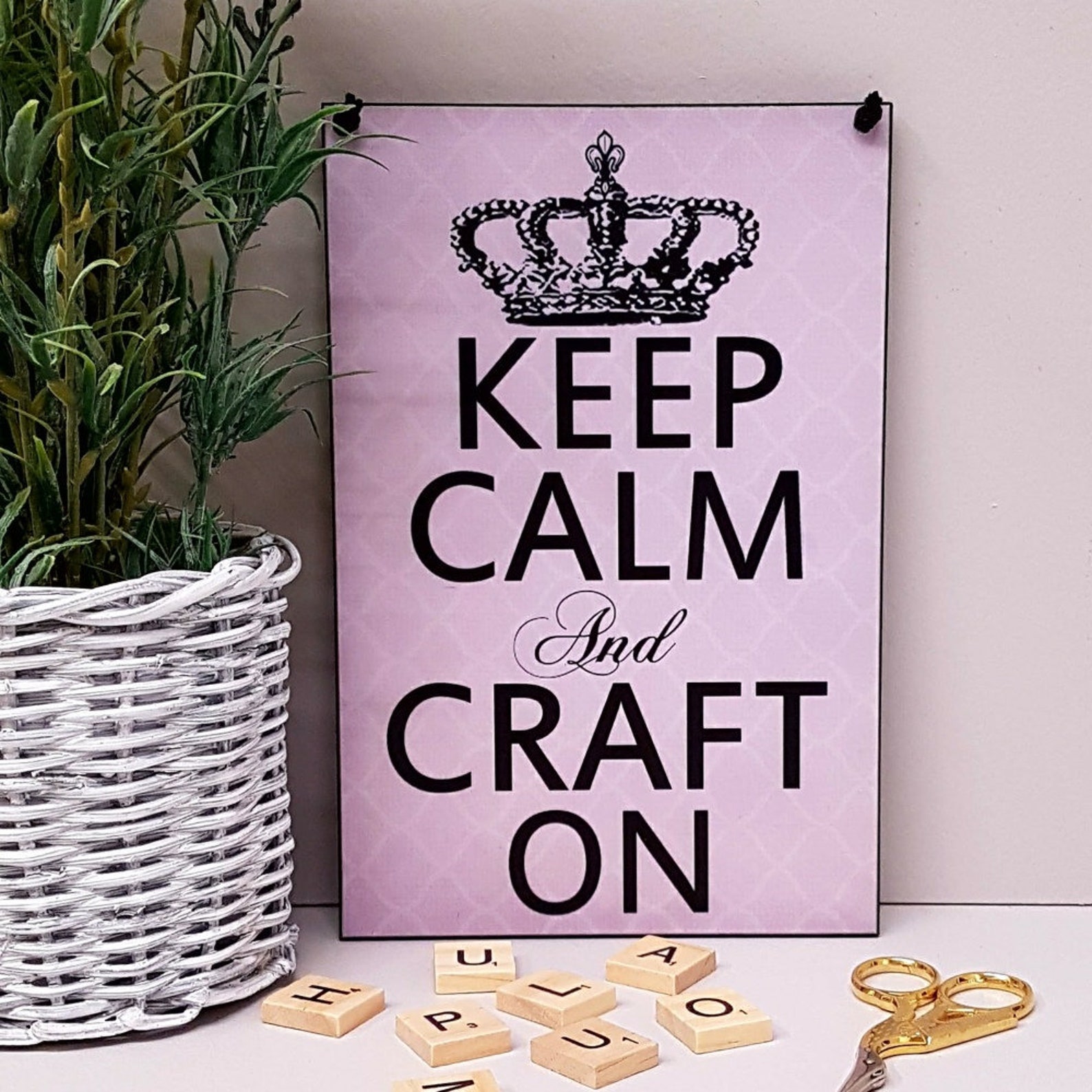 Craft Room Sign-craft Room Plaque-craft Room Gift-gift for - Etsy