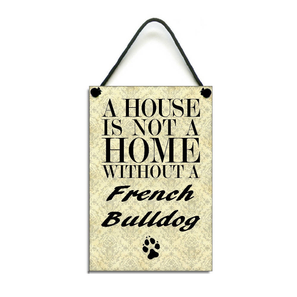 French Bulldog Sign-French Bulldog Plaque-French Bulldog | Etsy
