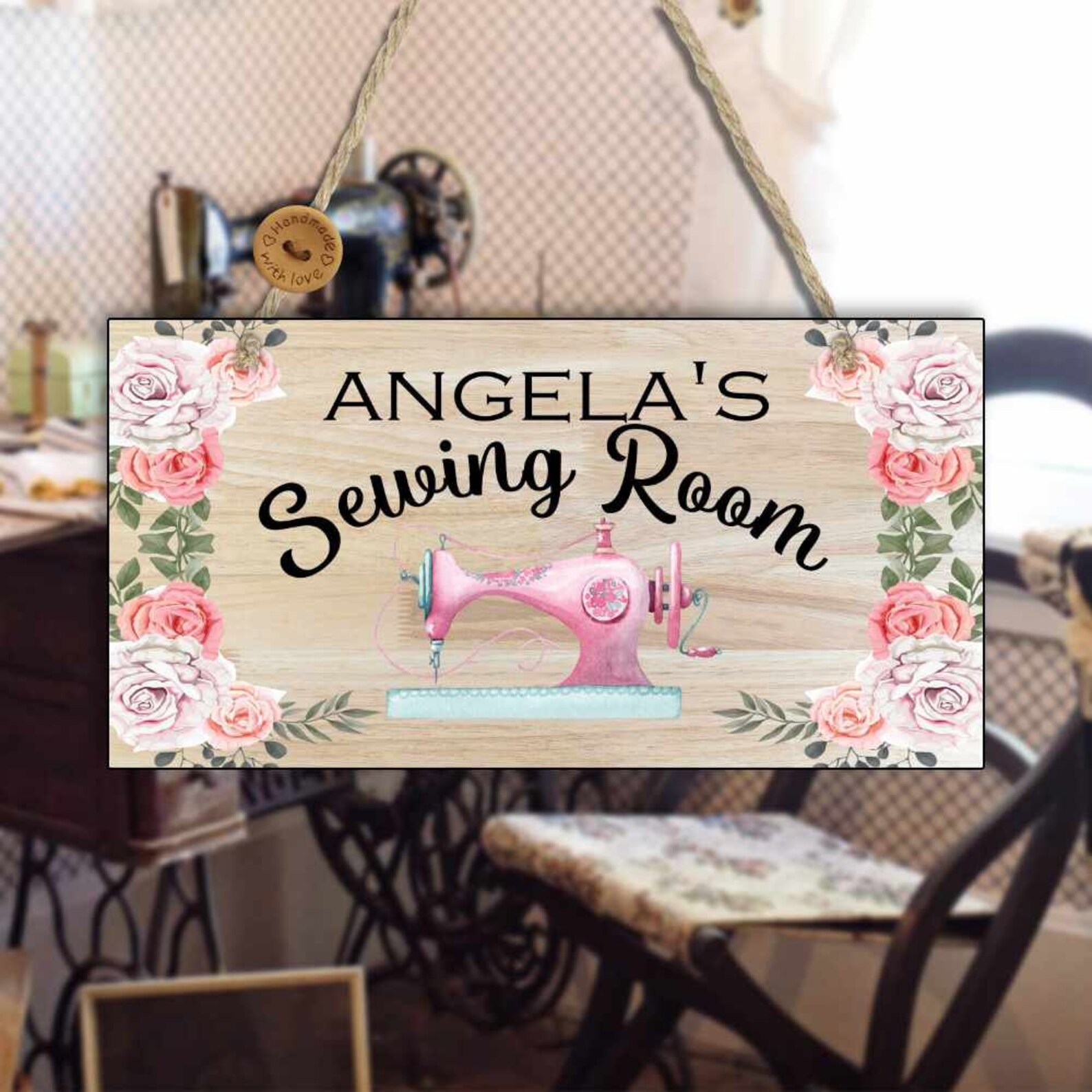 PERSONALISED Sewing Room Sign-sewing Room Gift-sewing - Etsy UK