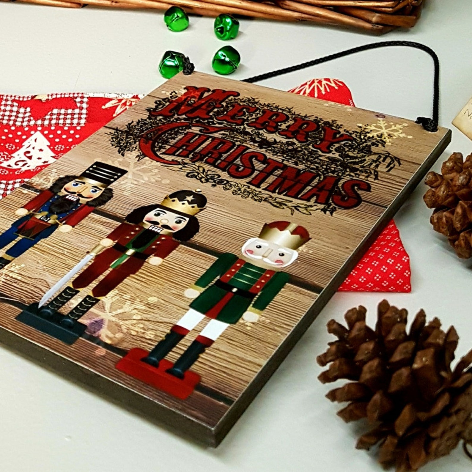 Christmas Nutcracker Sign-merry Christmas Signs-christmas - Etsy UK