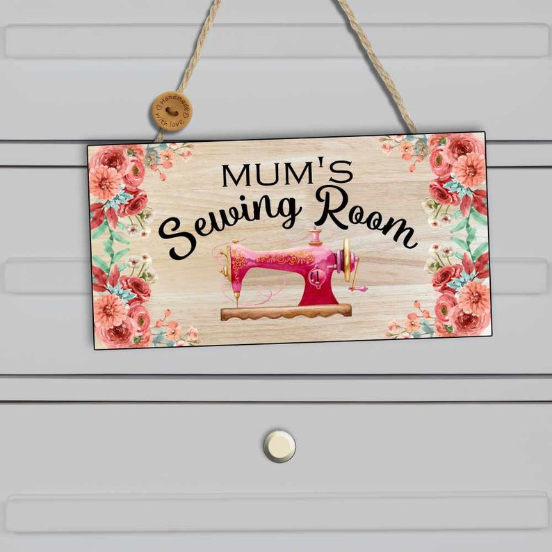 PERSONALISED Sewing Room Sign-sewing Room Gift-sewing - Etsy UK