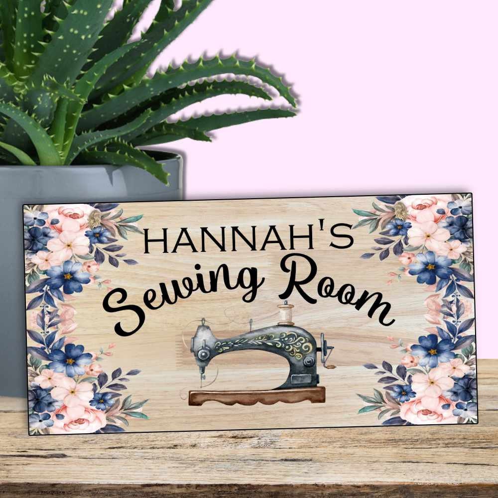 PERSONALISED Sewing Room Sign-Sewing Room Gift-Sewing | Etsy