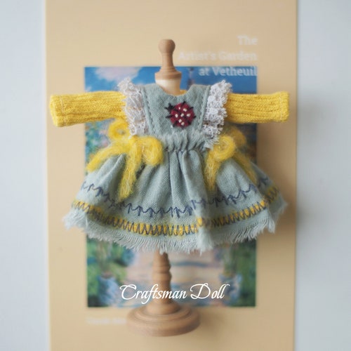 OB11 OBITSU11 Dress/ob11 Clothes/ob11 Outfit/lati Yellow - Etsy