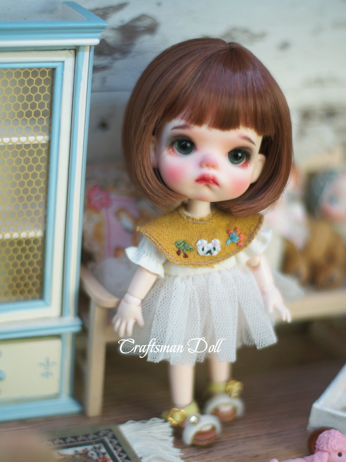 OB11 OBITSU11 Dress/ob11 Clothes/ob11 Outfit/lati Yellow - Etsy