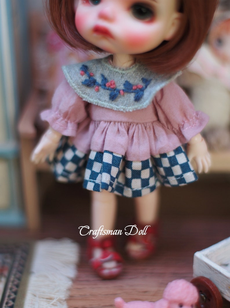 OB11 OBITSU11 Dress/ob11 Clothes/ob11 Outfit/doll Clothes/craftsmandoll ...