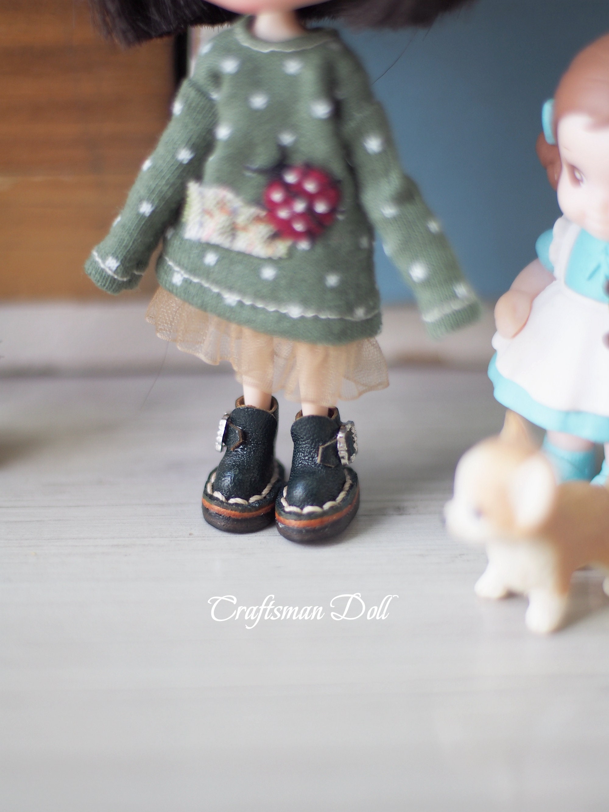 Petite Blythe Shoes/little Pullip Shoes/dal Shoes/handmade Doll Shoes ...