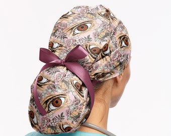 Scrub Caps for Women Ophthalmology Surgery Cap Eye Doctor - Etsy