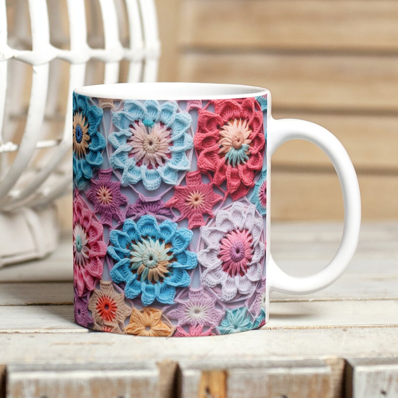Shabby Chic Mug - Etsy