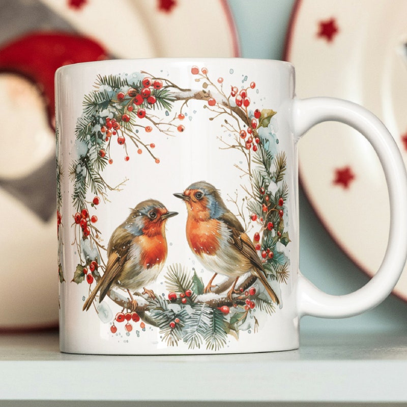 15 Oz Robin Mug - Etsy