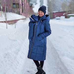 3-in-1 Babywearing Winter Jacket: Maternity & Postpartum Coat - Etsy