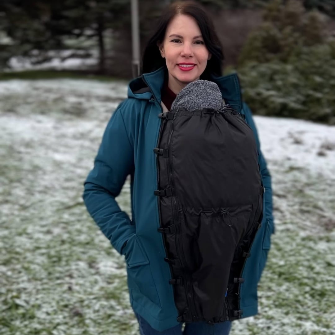 Babywearing Jacket Insert | Baby Carrier Cover for Winter | Universal ...