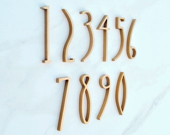 Art Deco Numbers | Etsy