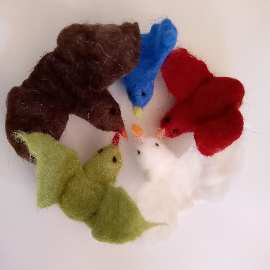 Felted Bird, Wool Felt Little Bird - Etsy