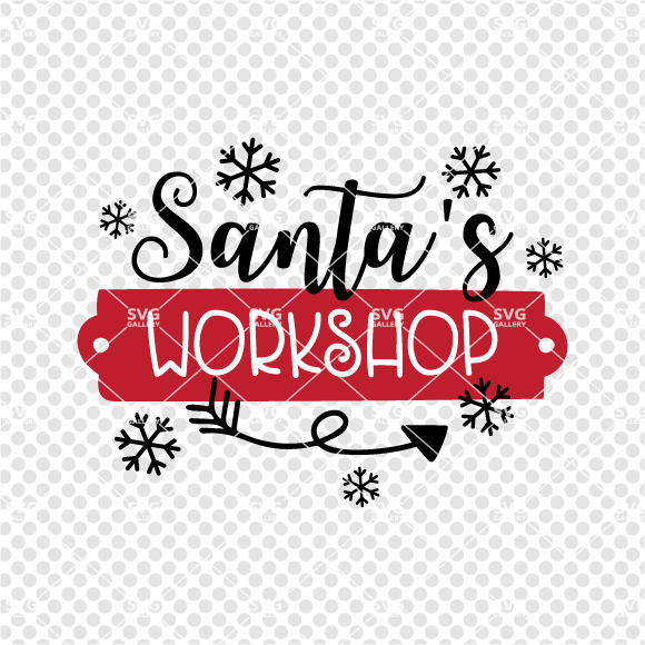 Christmas SVG Santa's workshop SVG Digital cut file | Etsy