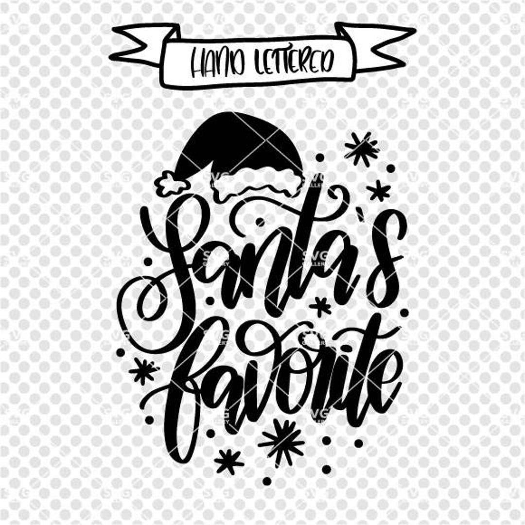 Santa's Favorite SVG, Christmas SVG, Digital Cut File, Santa's Bestie ...